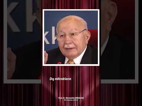 Prof. Dr. Necmettin Erbakan: D8'ler büyük bir dünya olayıdır.