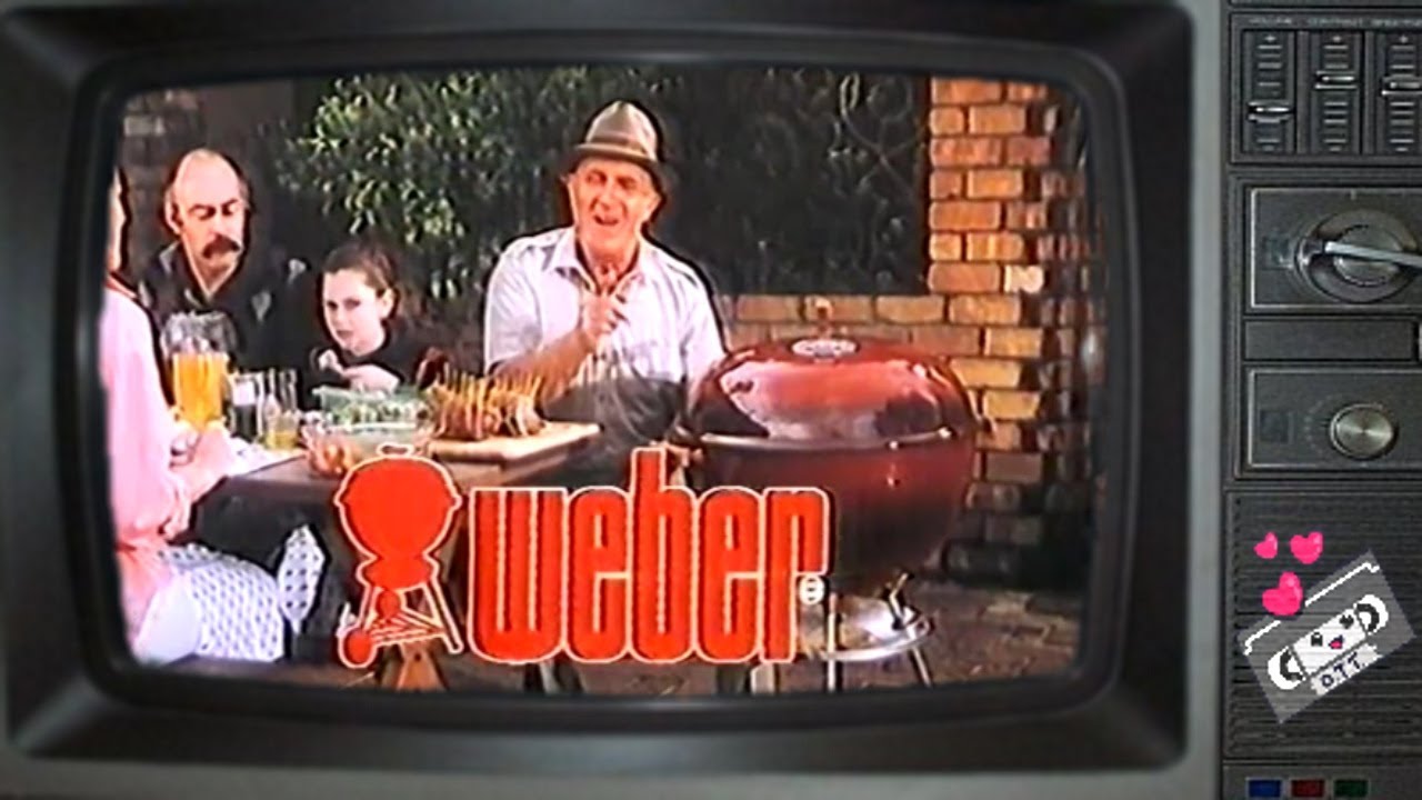 Weber Jack Absalom The Best Way To Barbecue Anything Commercial 1985 ...