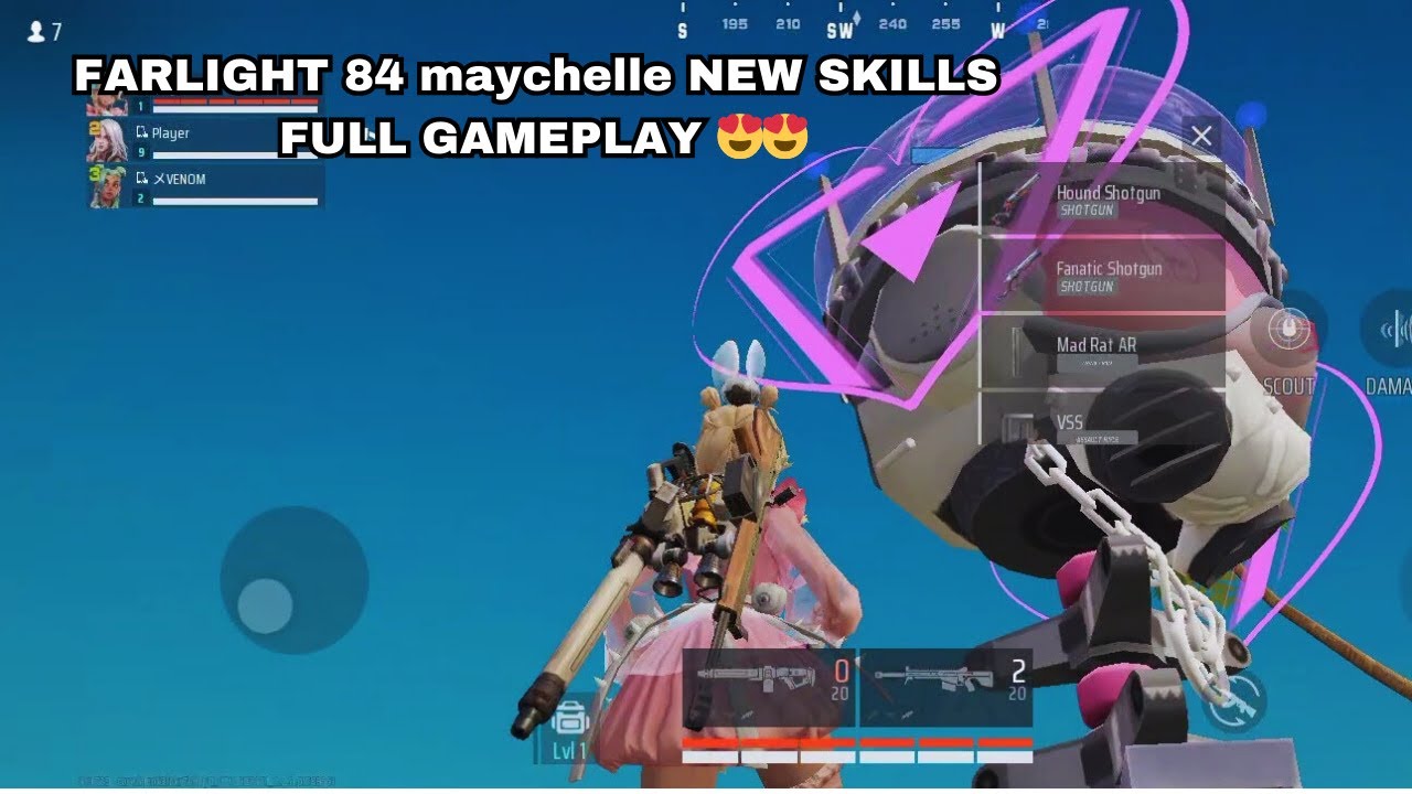FARLIGHT 84 maychelle NEW SKILLS FULL GAMEPLAY | FARLIGHT 84 ...