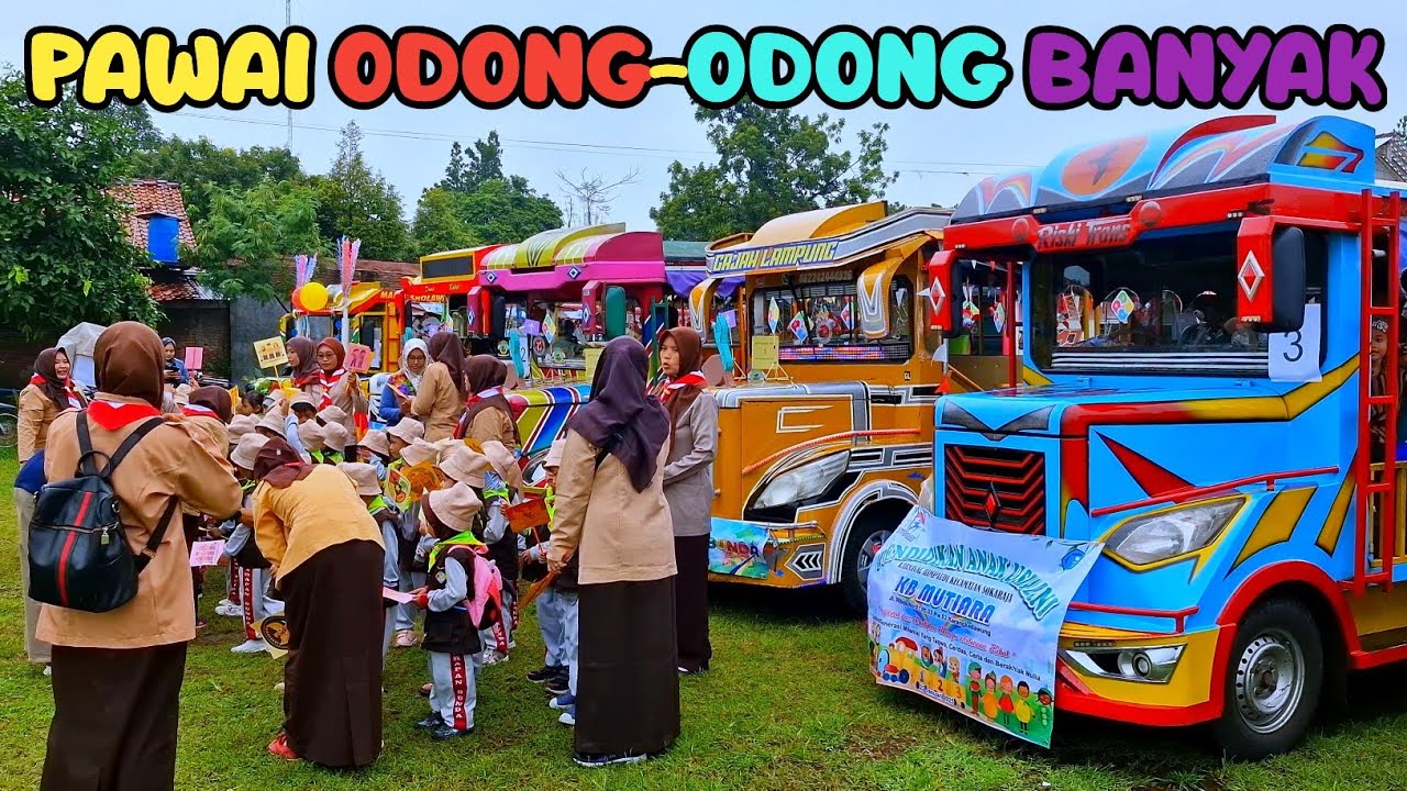 LAGU NAIK ODONG-ODONG VERSI KARNAVAL ODONG-ODONG BADUT LUCU DAN PARADE ...