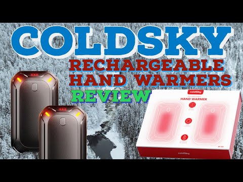 coldSky Rechargeable Hand Warmers - YouTube