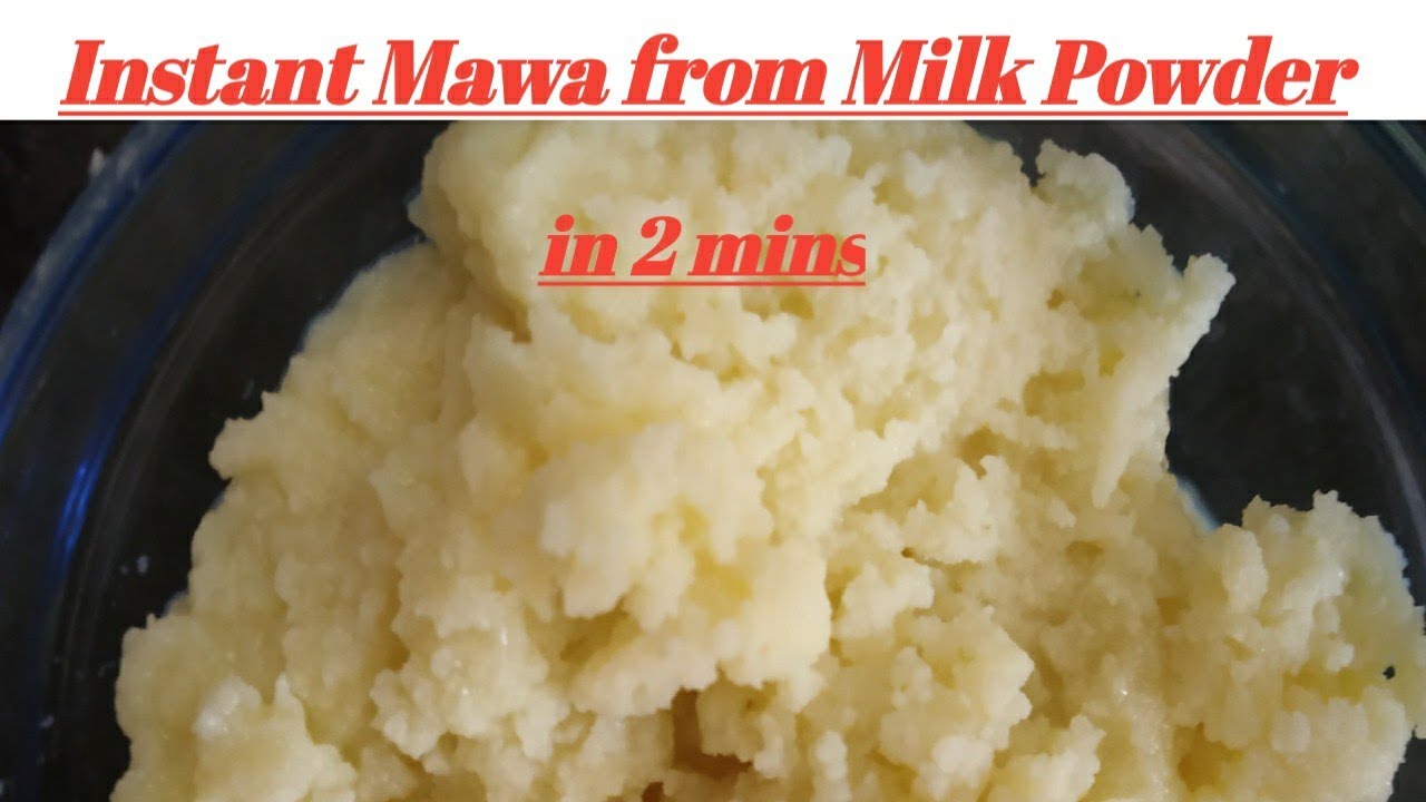How to make instant khoya/instant Mawa/ઇન્સ્ટન્ટ માવા / ઇન્સ્ટન્ટ ખોયા ...