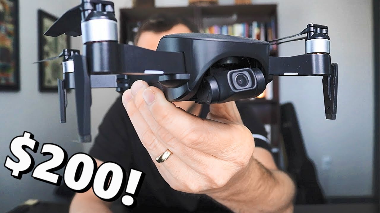 $200 Drone With 3 Axis Gimbal | Eachine EX4 5G - YouTube