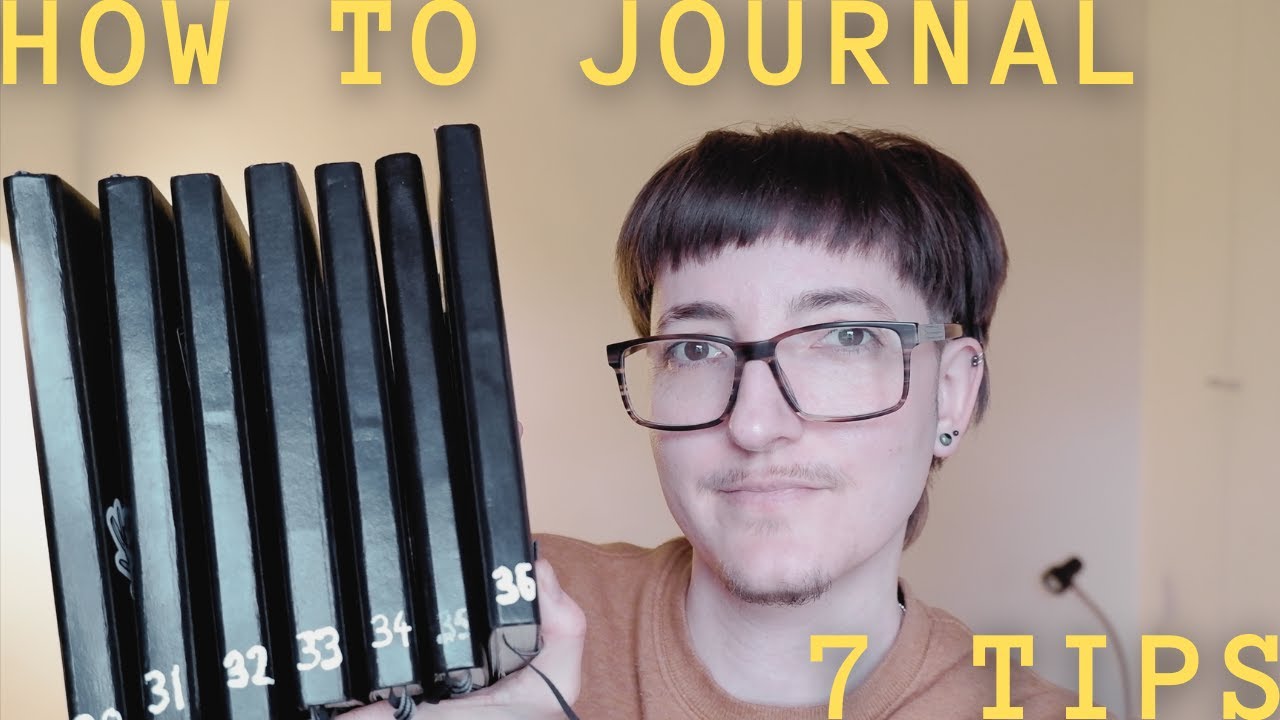 7 years' worth of journals | Tips and ideas for starting your own - YouTube