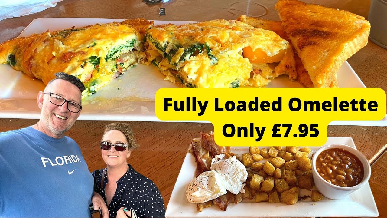 Fully Loaded Omelette and great price Only £7.95 - YouTube