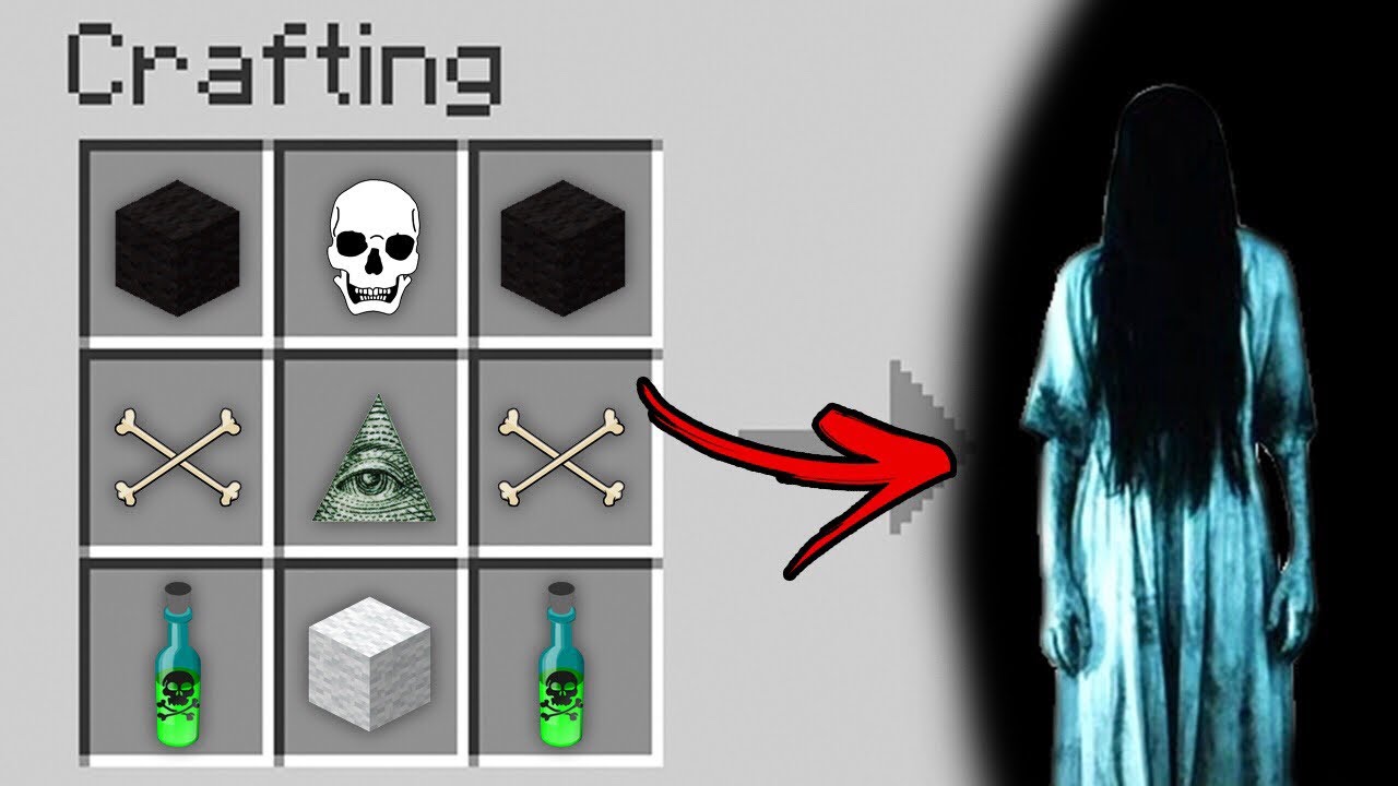 HOW TO SUMMON EVIL SAMARA IN MINECRAFT!! Baby Duck Minecraft - YouTube