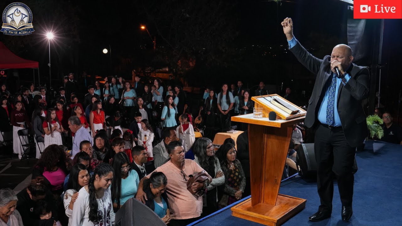 Pastor Gabito Rodriguez en campaña evangelística desde Santiago de ...