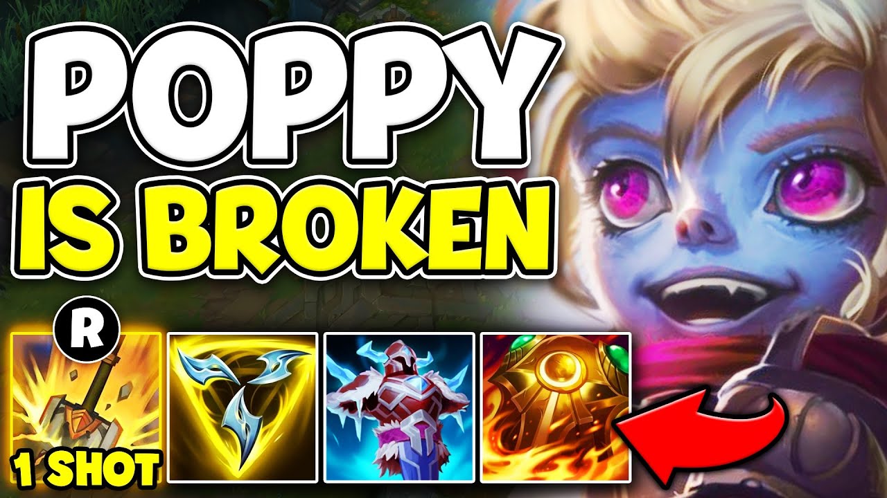 NEW POPPY BUILD?! ONE SHOT ANYONE AND TAKE 0 DAMAGE! (THIS IS A CHEAT ...