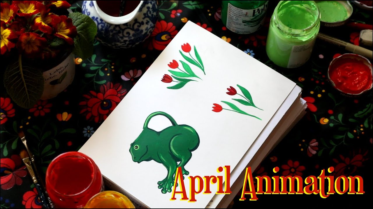 April animation - YouTube