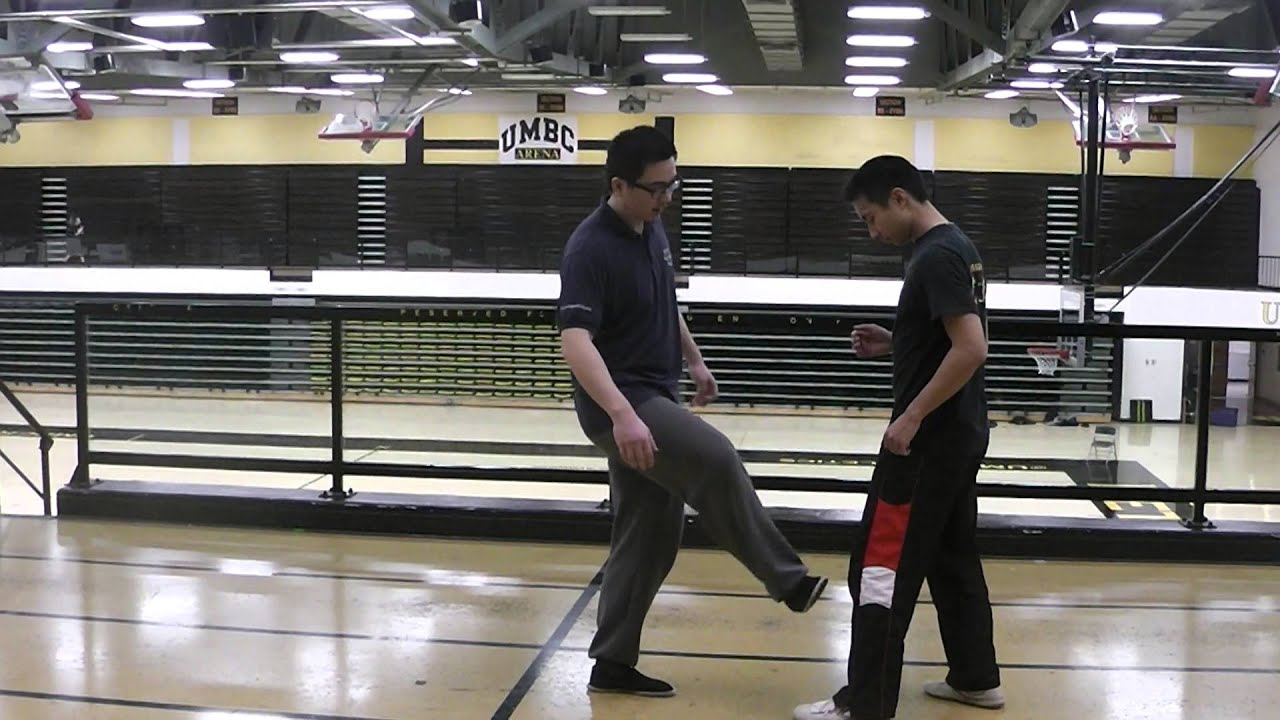 Traditional Wushu Kick - 踩 (cǎi) - YouTube