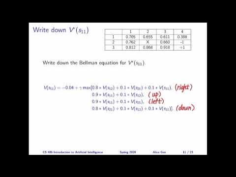 L19: Introducing the Bellman Equations - YouTube