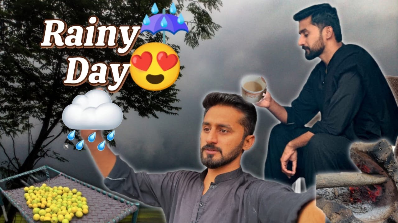 A beautiful Rainy day⛈️ with me 😎 | Hamza Ali - YouTube