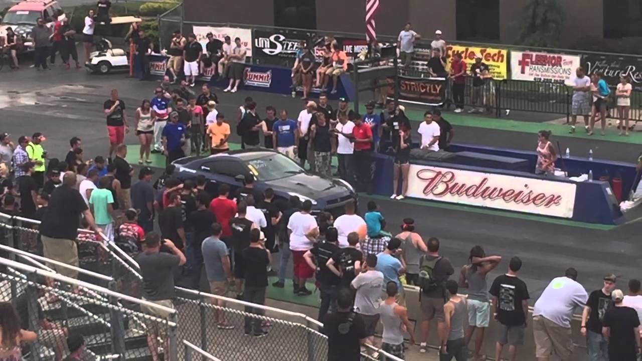 AMS Alpha GTR wrecks going for record pass at 2015 buschur racing DSM ...