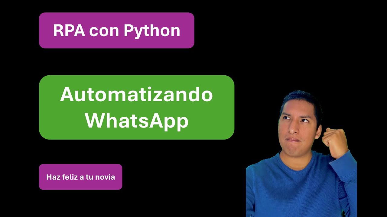 ¿Podemos hacer feliz a nuestra novia automatizando alguna tarea en Python? - YouTube