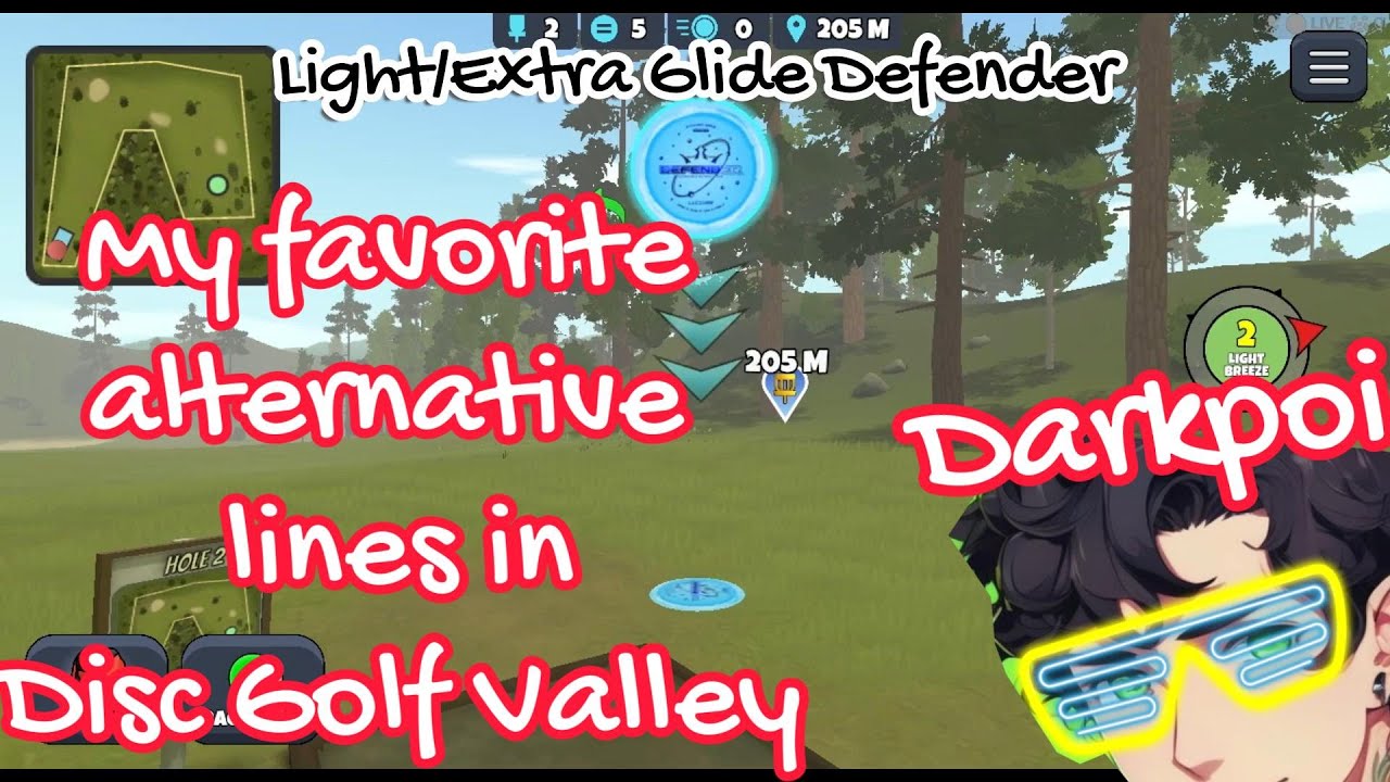 20 of My favorite alternative lines in Disc Golf Valley - YouTube