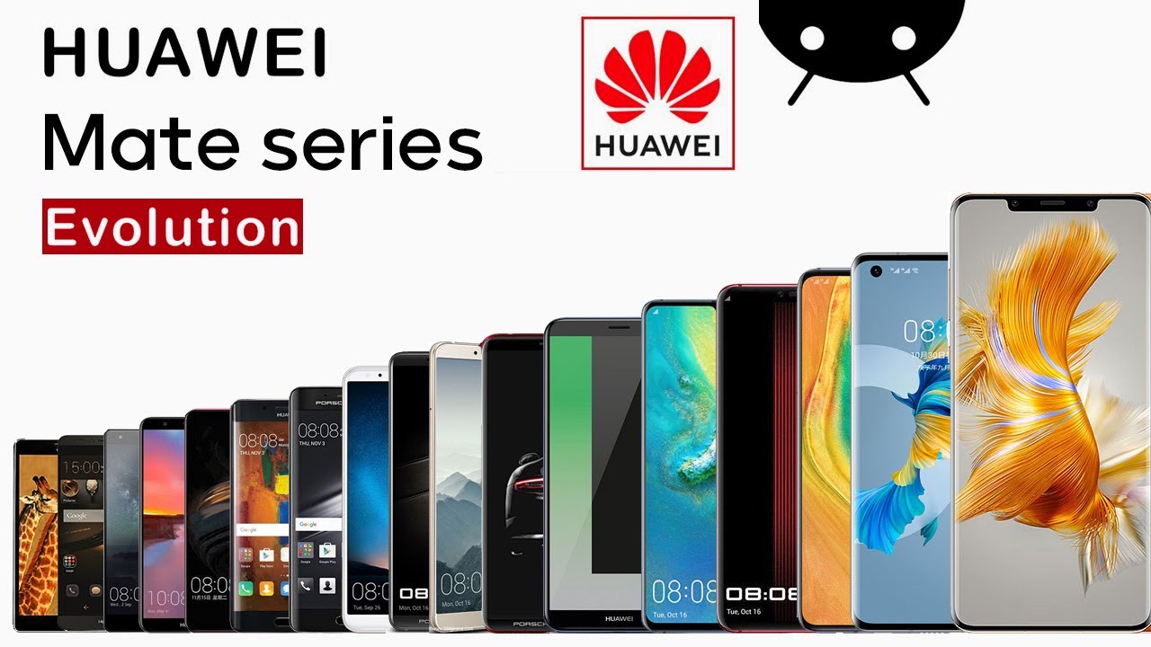 Evolution of Huawei Mate Series - History of Huawei Mate Series 2013 ...