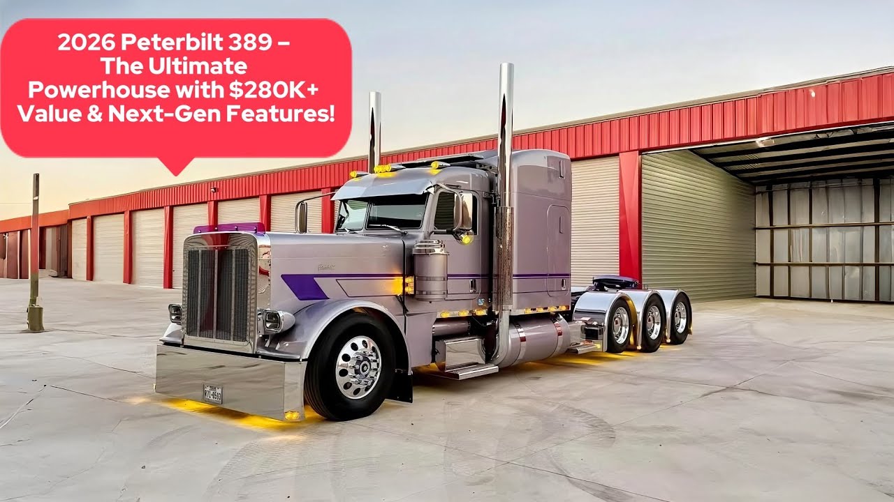 2026 Peterbilt 389 – The Ultimate Powerhouse with $280K+ Value & Next ...