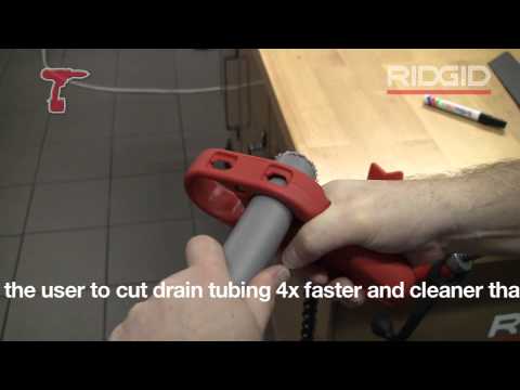 Ridgid P-TEC 3240 Plastic Pipe Cutter - YouTube