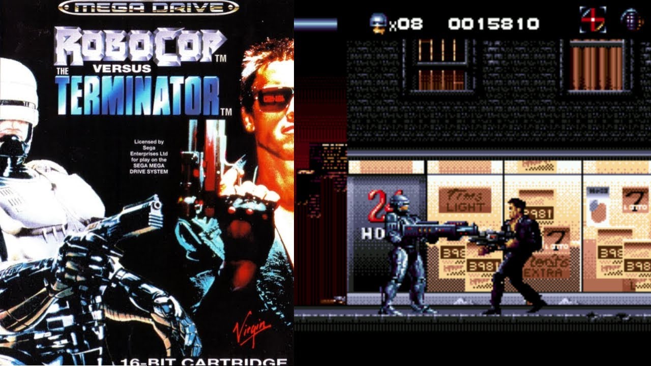 Robocop vs The Terminator - Mega Drive - Terminate them all! - YouTube