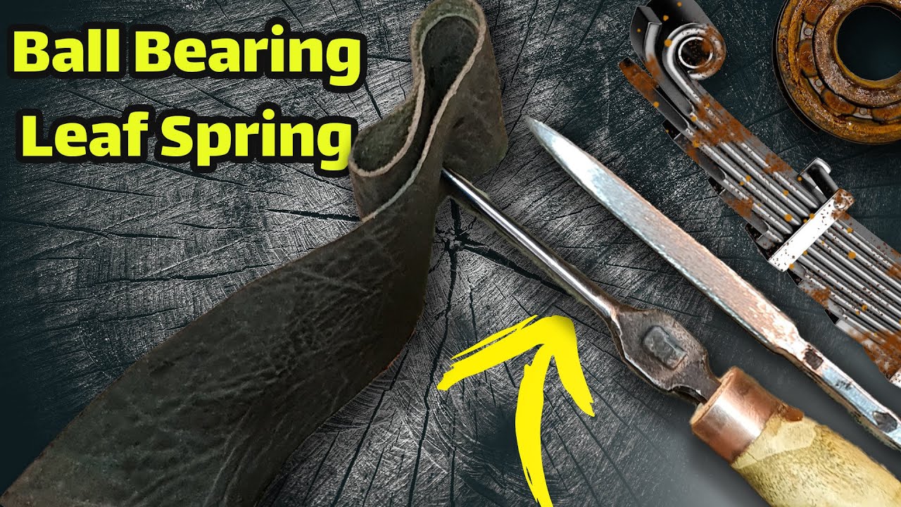 Handcrafted Artifacts From Spring Scrap and Bearing Scrap - YouTube
