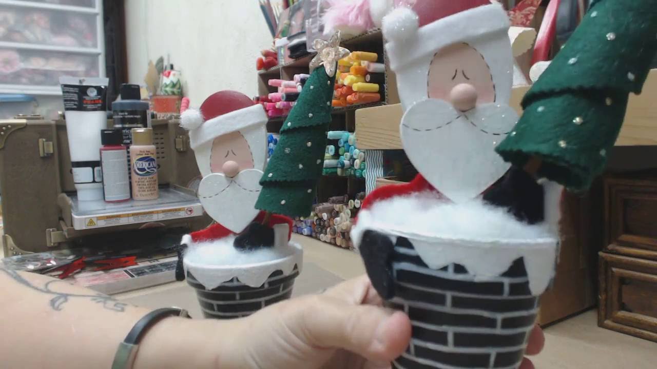 Project Share - Santa in Chimney - YouTube