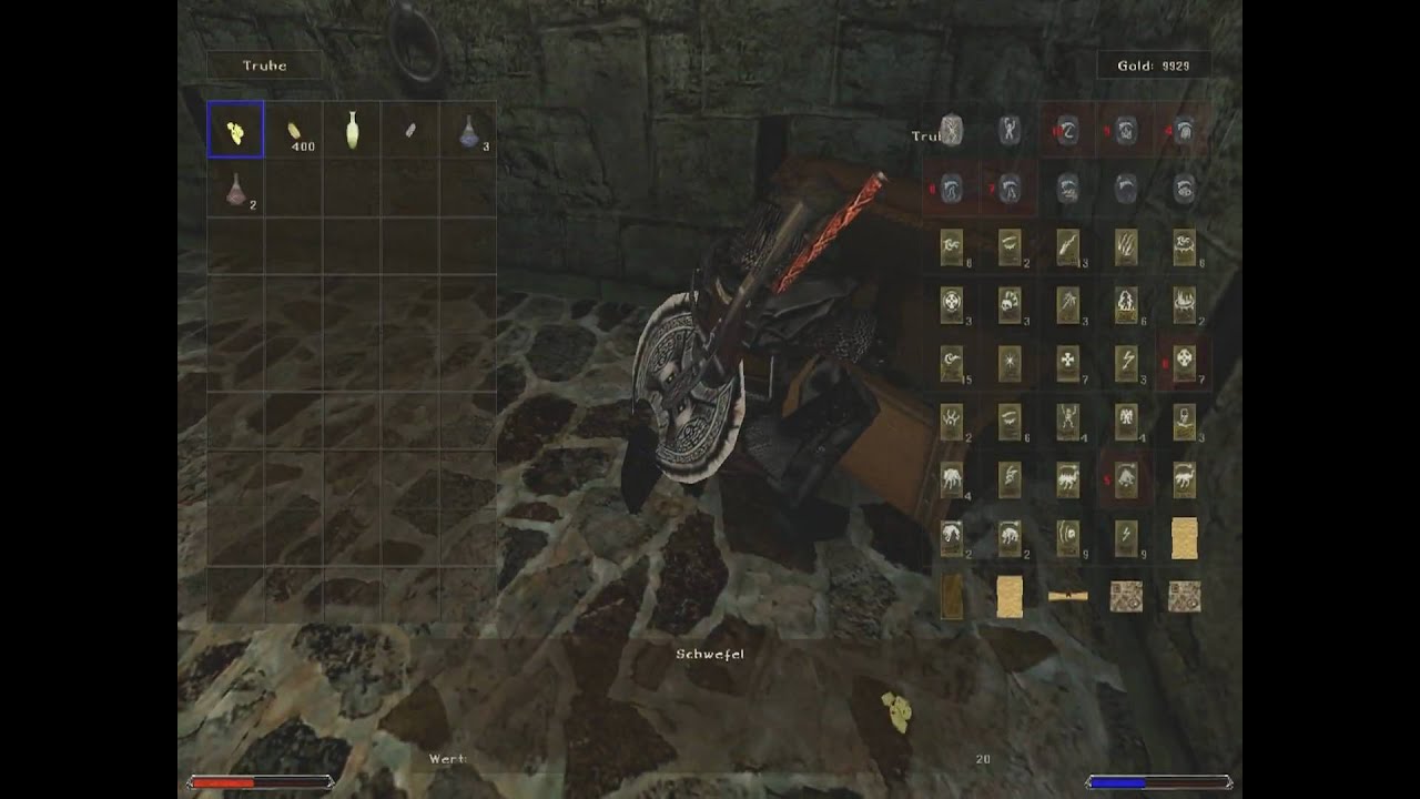 Gothic 2 - Kloster - Almanach und Geheimkammer (HD) - YouTube