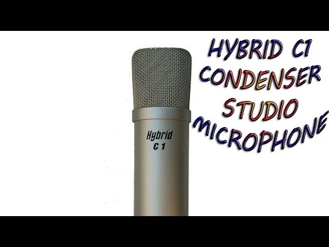 Hybrid C1 Condenser Studio Microphone (Unboxing Budget Tech) - YouTube