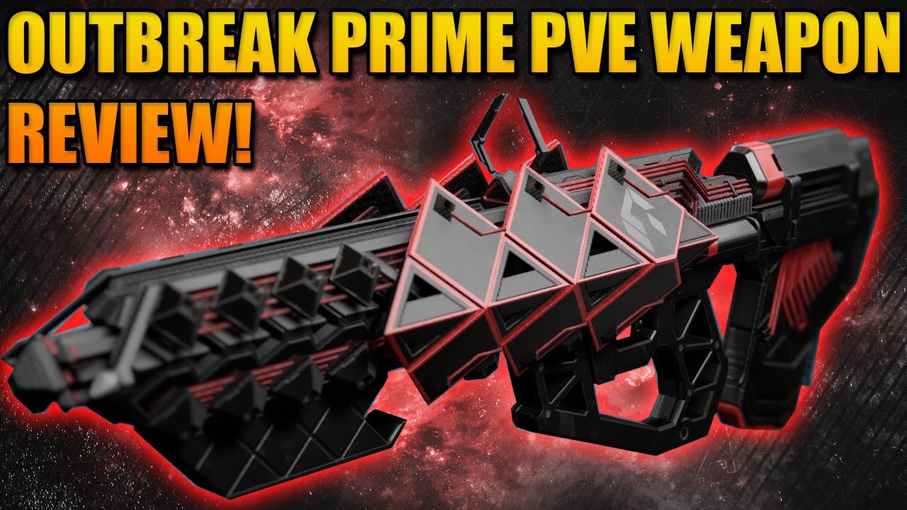 OUTBREAK PRIME PVE WEAPON REVIEW! (DESTINY RISE OF IRON) - YouTube