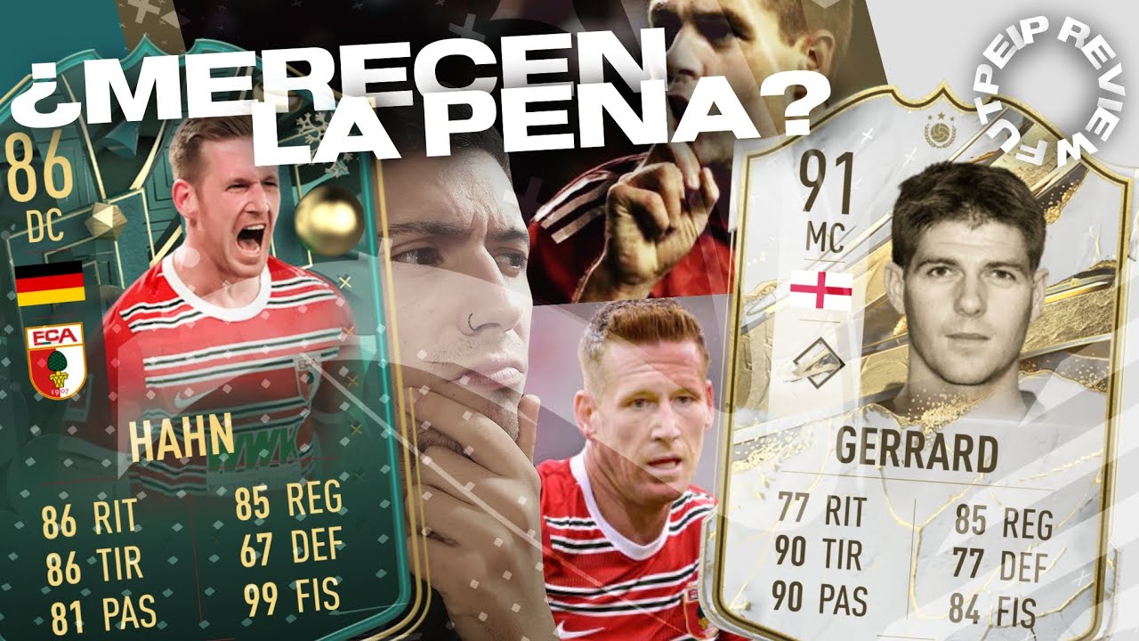 HAHN COMODINES DE INVIERNO Y GERRARD ICONO 🟢 | FIFA 23 | FUTPEIP - YouTube
