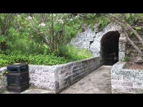 Exit from the underground Fort Hamilton Bermuda Triangle. - YouTube
