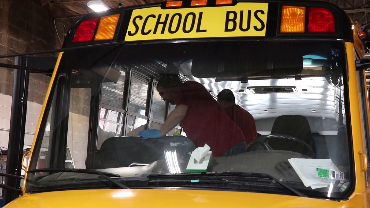 Neshannock Twp. School District sanitizing buses amid COVID-19 ...