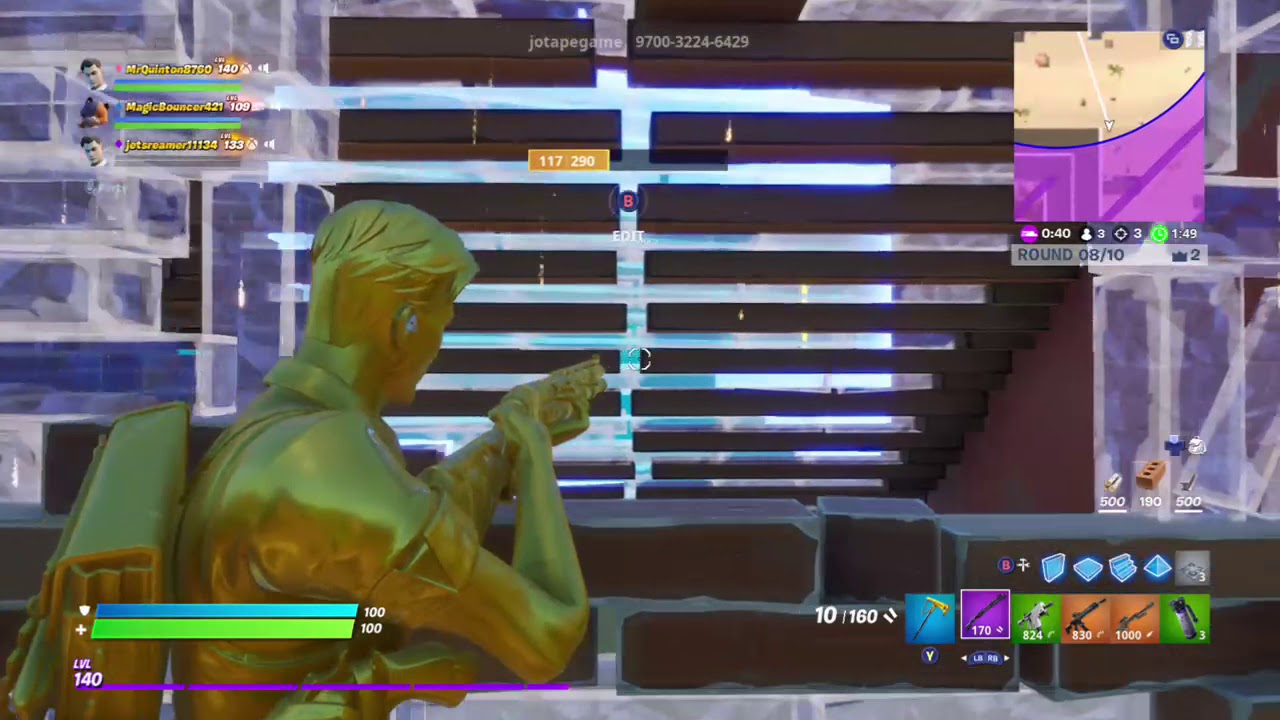 Fortnite get clapped - YouTube