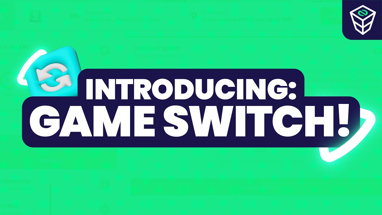 How to Use the Game Switch Feature on ZAP-Hosting - YouTube