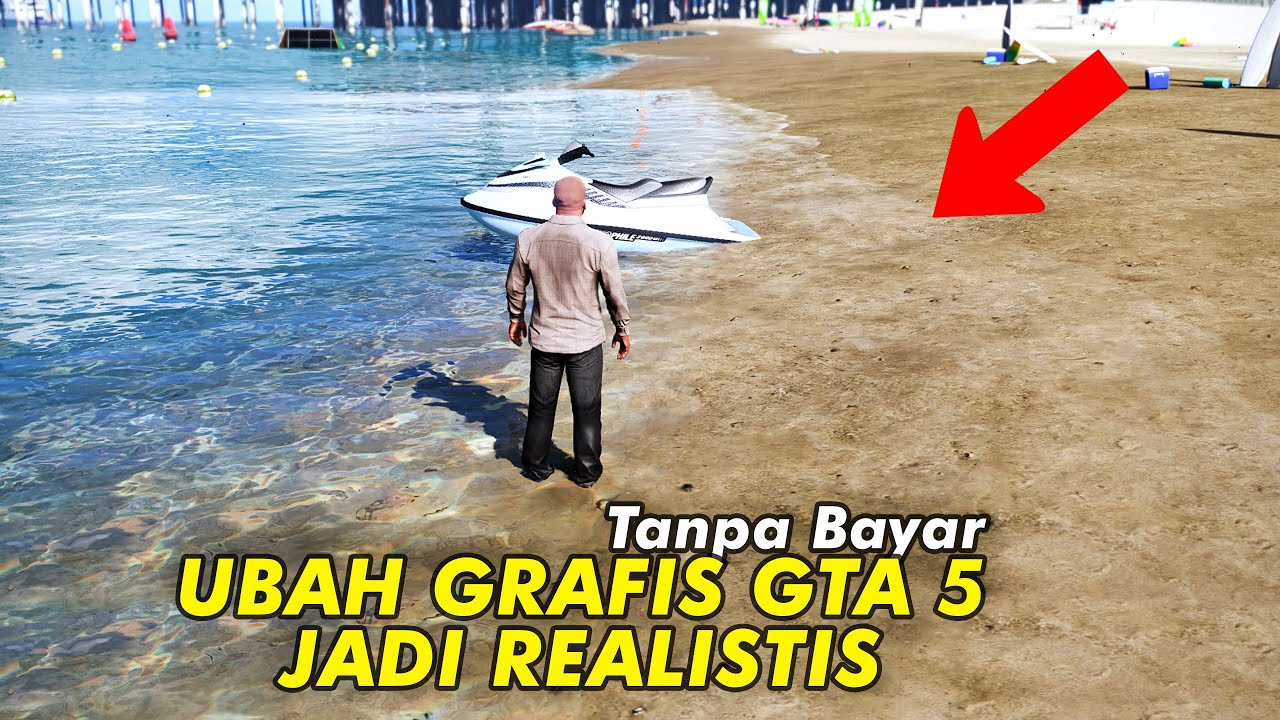 Aku Ubah GTA 5 Menjadi Grafis Dunia Nyata Tanpa Bayar - YouTube
