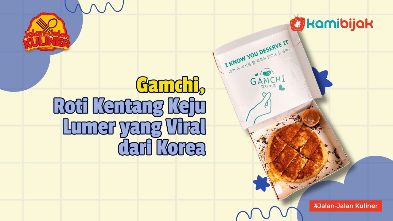 Gamchi, Roti Kentang Keju Lumer yang Viral dari Korea - YouTube