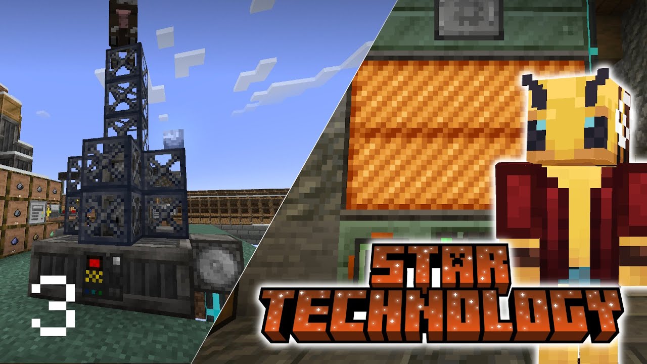Star Technology - Ores on Passive - 3 | Modded Minecraft - YouTube