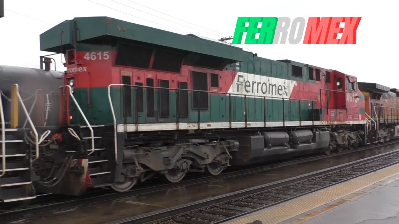 Ferromex and more! Trains in Vancouver, WA 27 - YouTube
