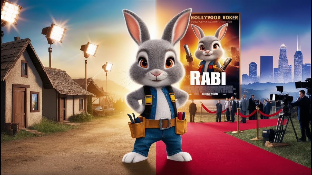 "Rabi the Rabbit: From Mason to Hollywood Star| | मिस्त्री से हॉलिवुड ...