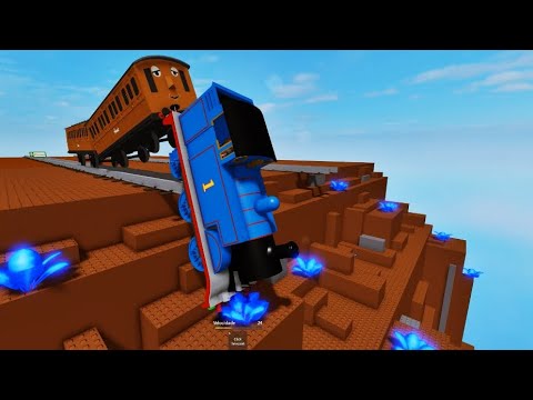 THOMAS AND FRIENDS Driving Fails Drive Thomas The Tank Off A Cliff ...