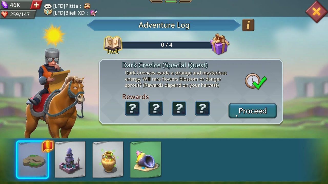 Lords Mobile - Novas Atualizações! Adventure Log e monstro Serpent ...