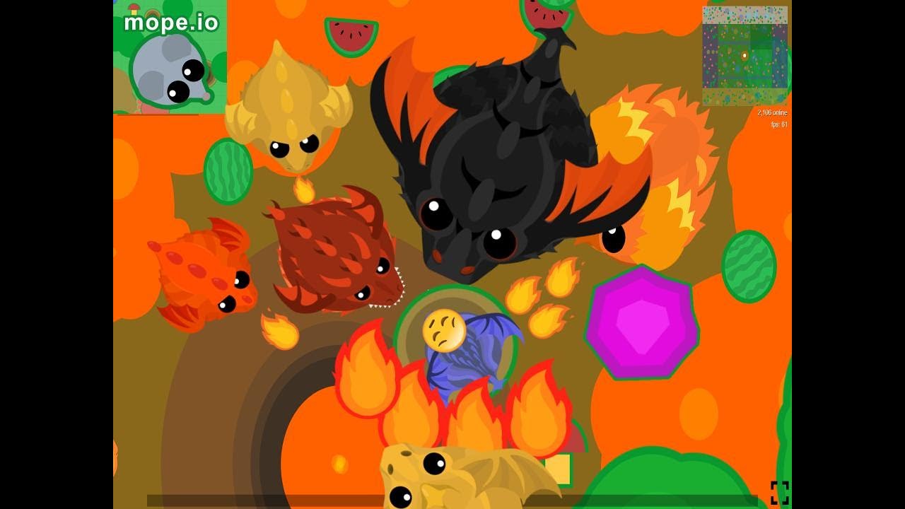 mope.io King Dragon gameplays|| King Dragon vs Queen Celeste 1v1 - YouTube