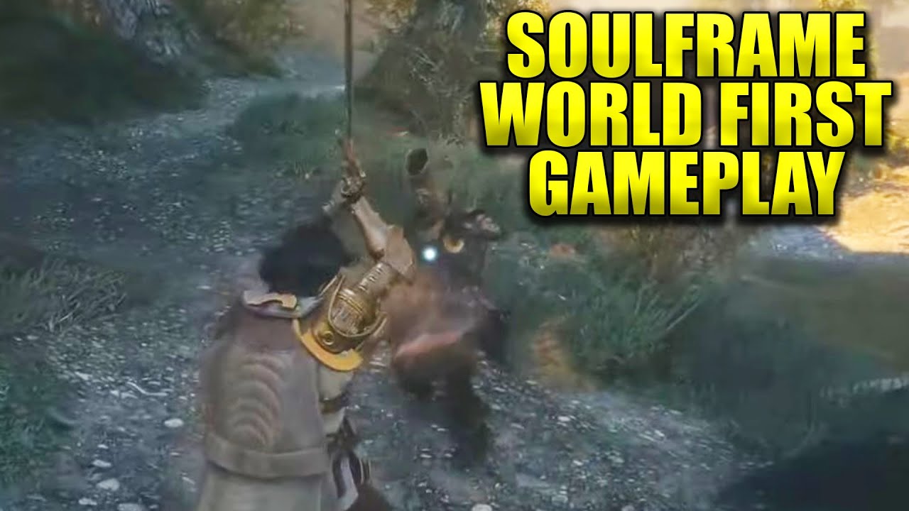 Soulframe World First Live Gameplay Reveal! - YouTube