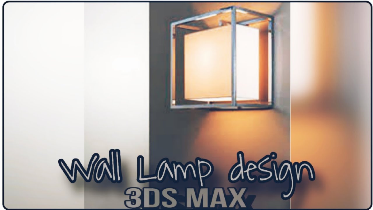 Wall Light 3ds Max 15213. Free 3Ds Max Wall Lamp Model Download