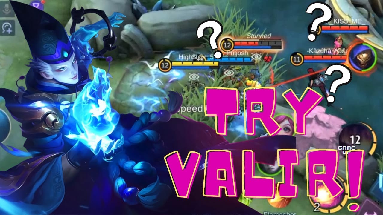 VALIR MAGE GAMPLAY || VALIR MAGE BEST BUILD || MOBILE LEGENDS BANG BANG ...