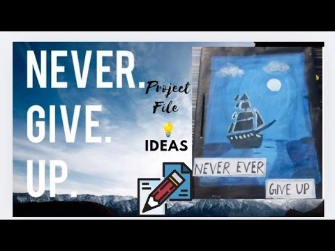 "Class 11 English Investigatory Project File | Unique Idea + Cover ...