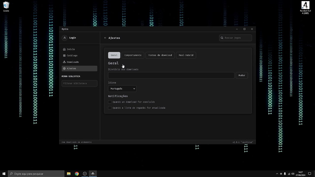 como verificar os arquivos do Hydra Launcher - YouTube