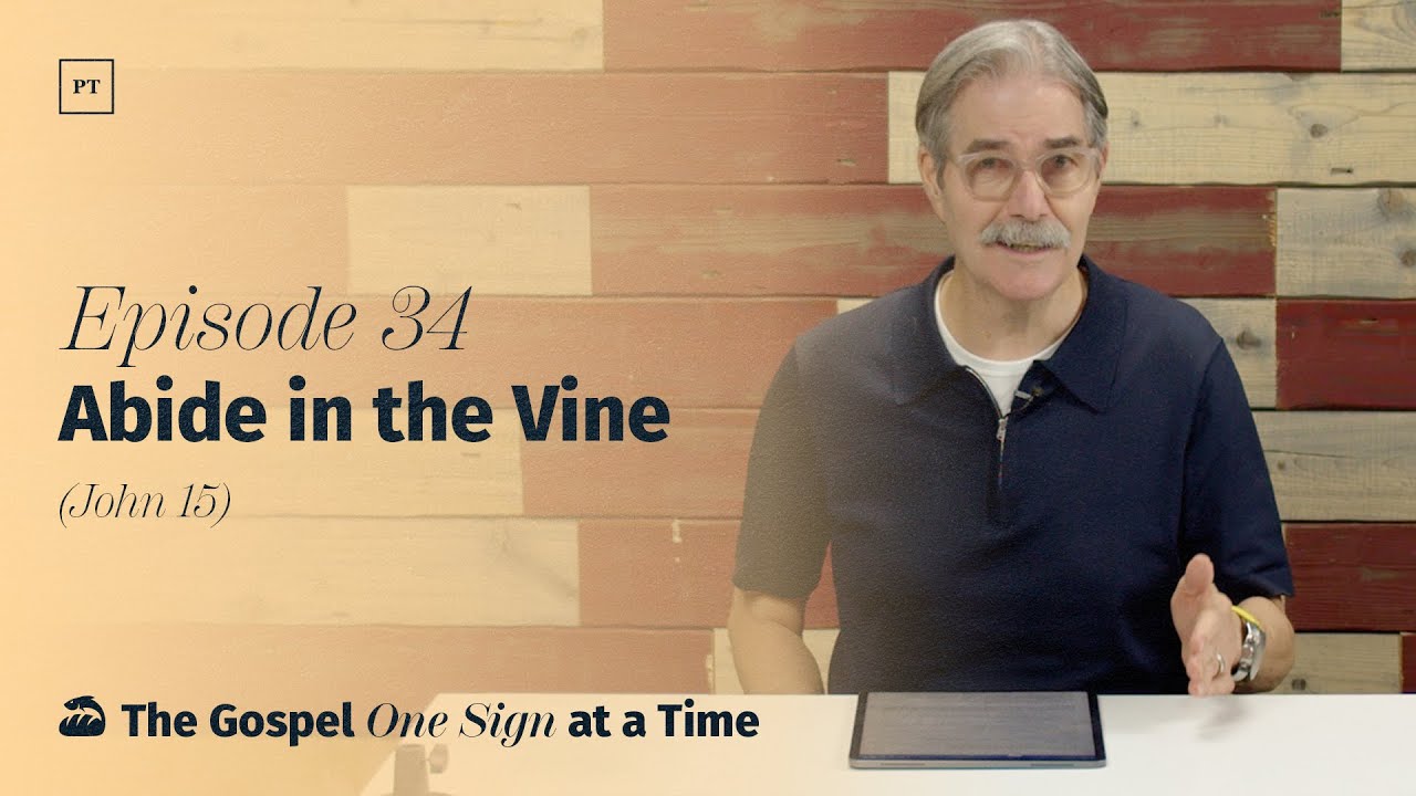 034. (John 15) Abide in the Vine | Paul Tripp’s Weekly Gospel of John ...