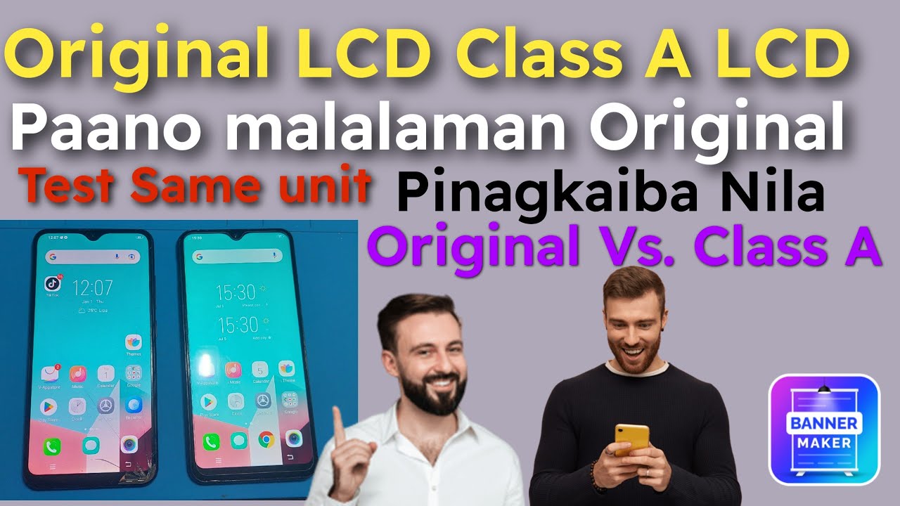 Original Lcd Class A Lcd Paano malalaman Pinagkaiba nila Same unit test ...