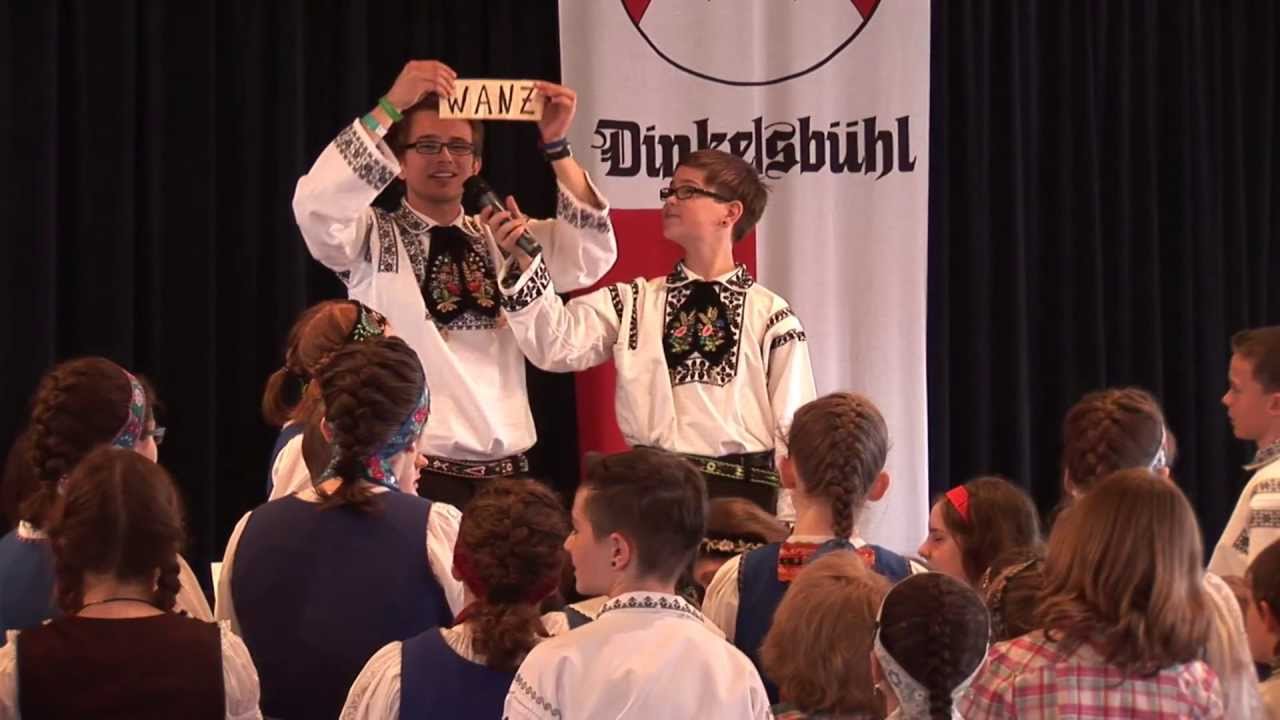 Auf der Mauer, auf der Lauer sitzt 'ne kleine Wanze - Dinkelsbühl 2013 ...