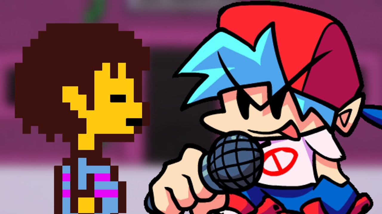 BF Takes Down UNDERTALE in FNF Song 🎵 Animated - YouTube